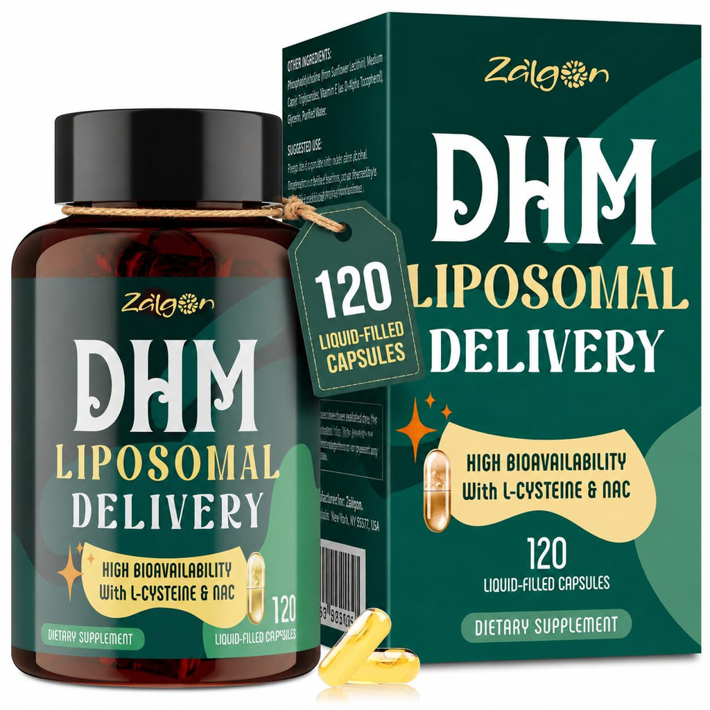 Liposomal DHM for liver support