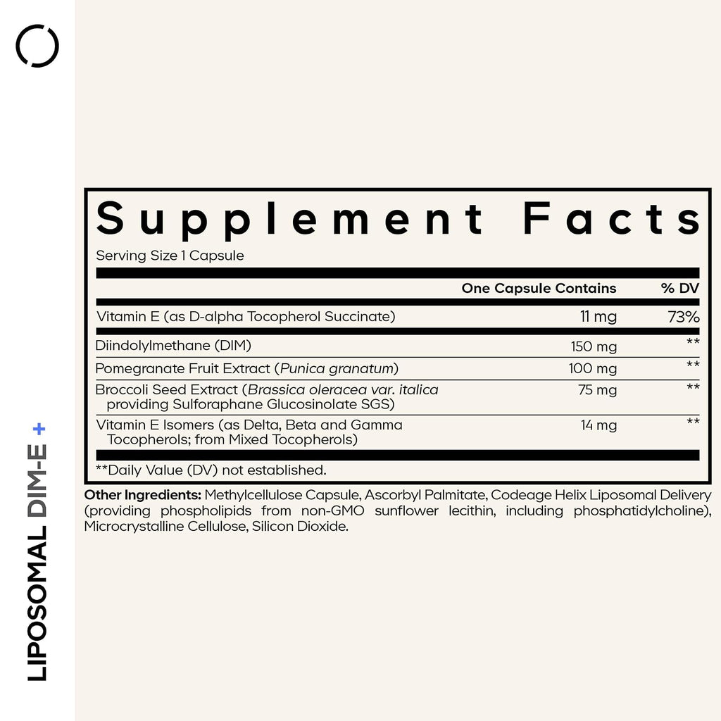 Liposomal DIM 300 mg capsules