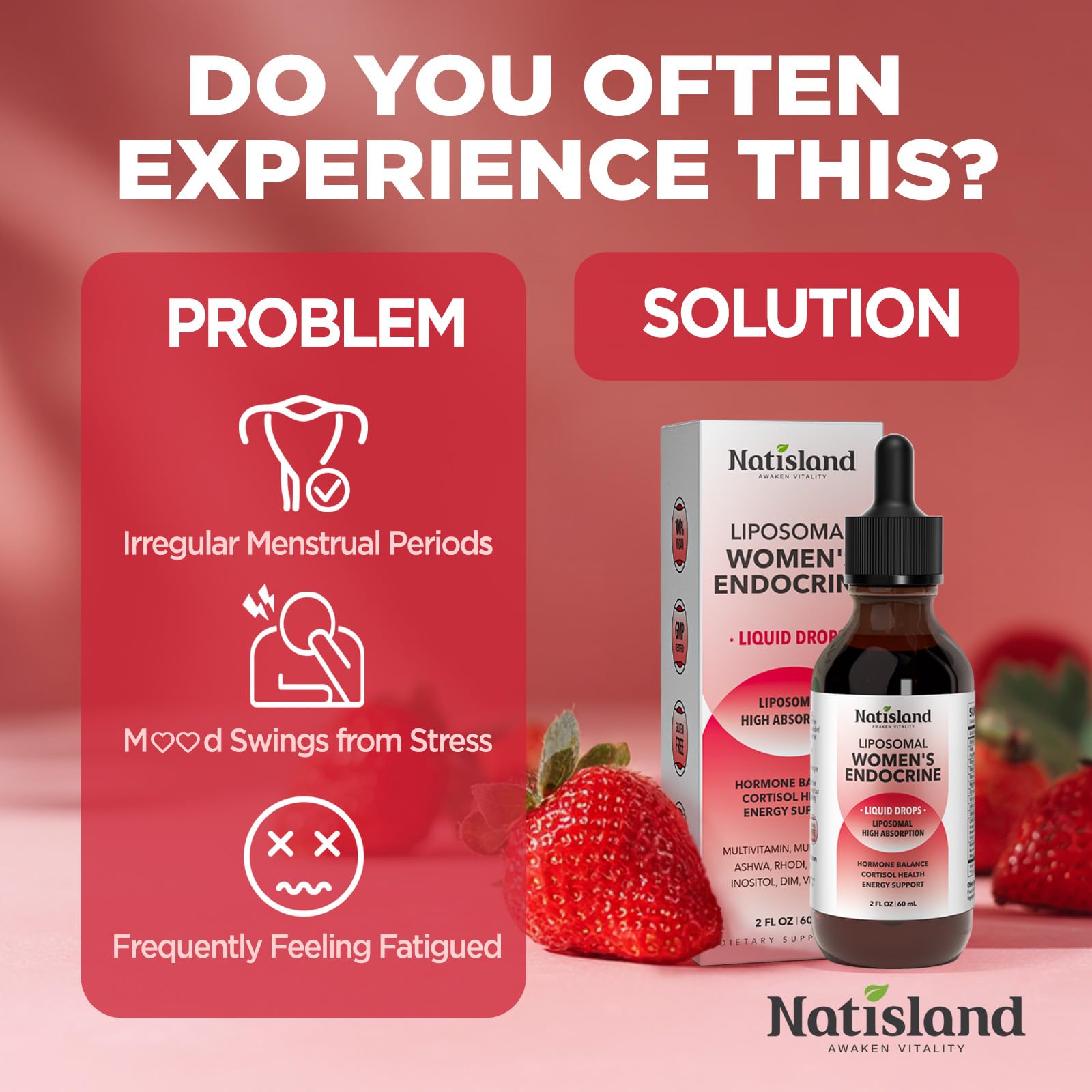 Liposomal drops for enhanced absorption