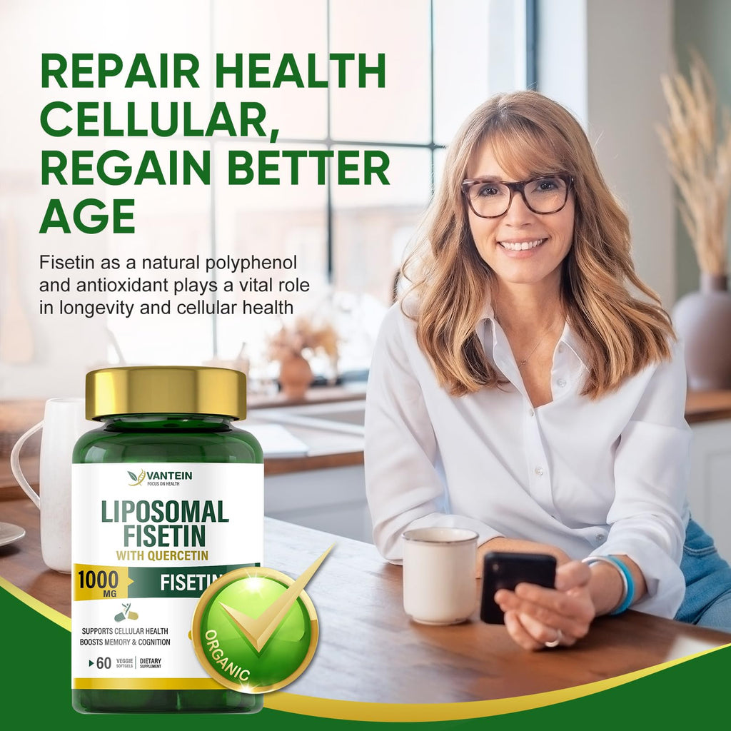 liposomal fisetin for enhanced absorption