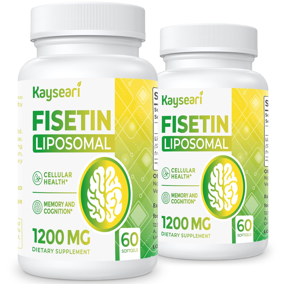 Liposomal Fisetin multivitamin for men