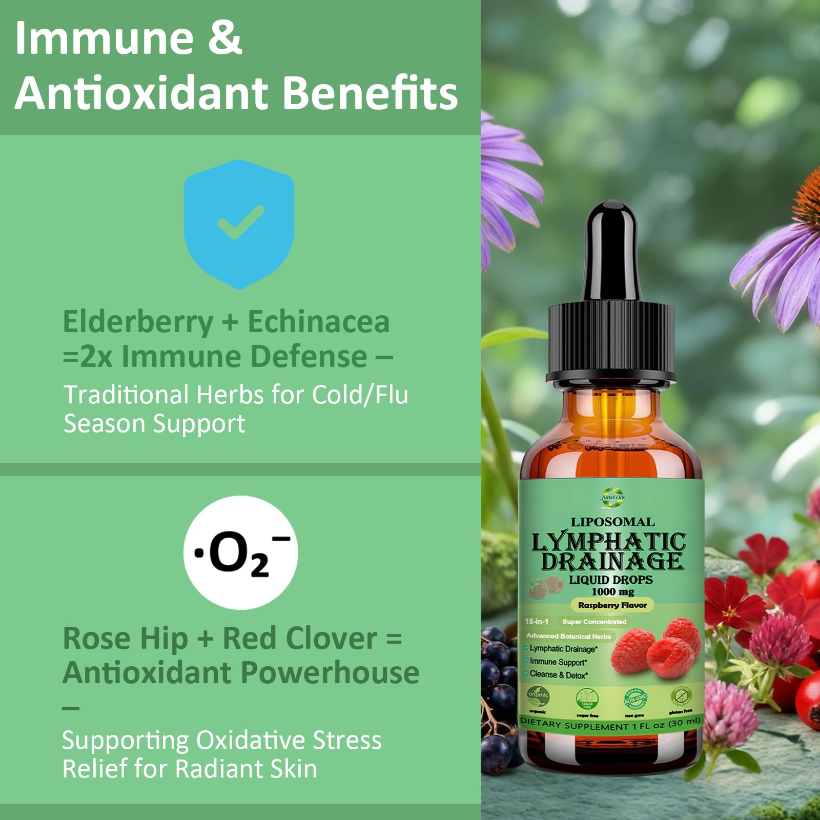 Liposomal formula for better absorption