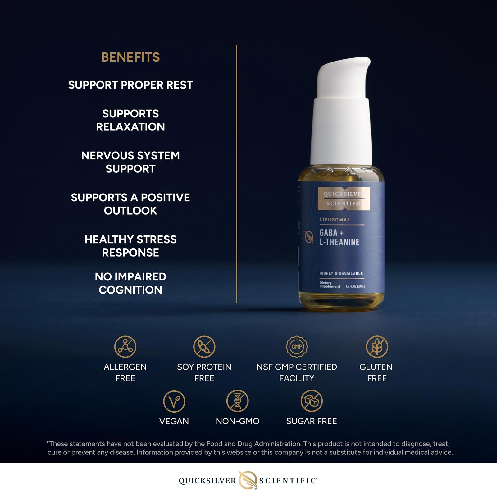 Liposomal GABA for better focus