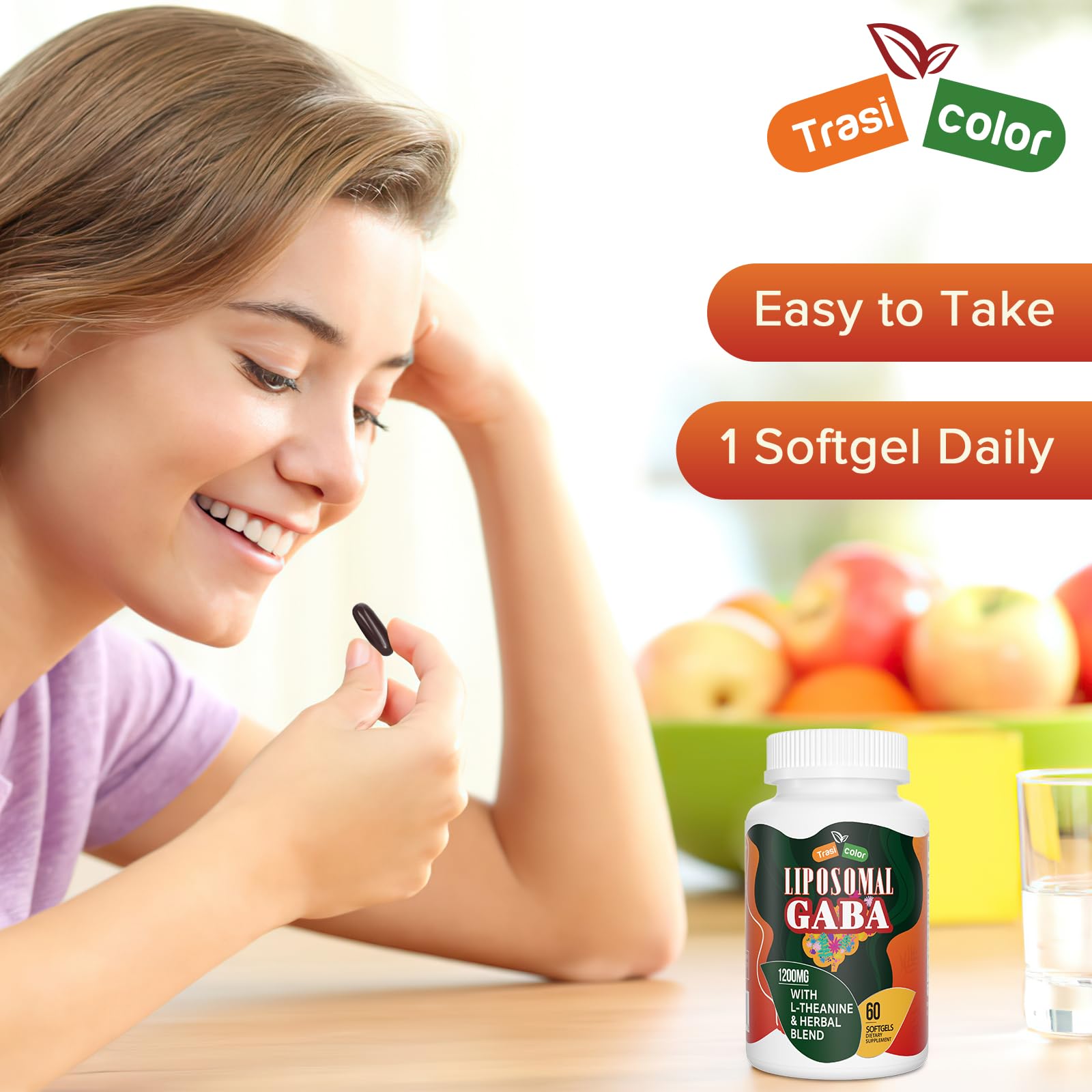 Liposomal GABA for restful nights