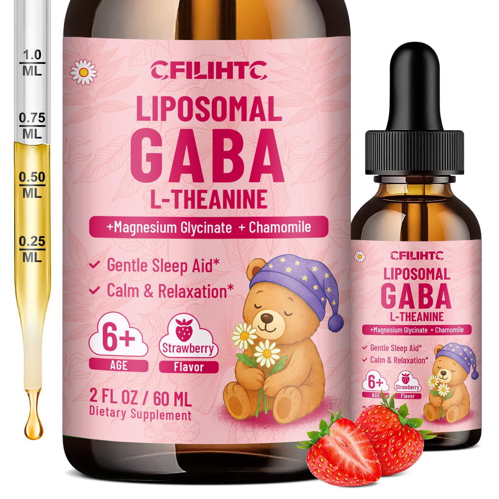 Liposomal GABA L-Theanine drops for relaxation