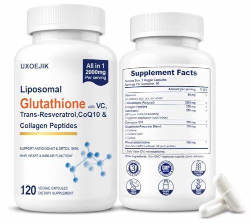 Liposomal Glutathione 2000 mg capsules