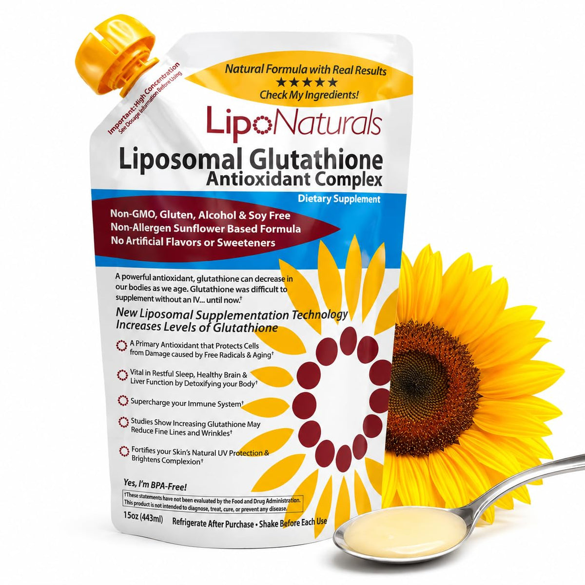 Liposomal glutathione antioxidant benefits