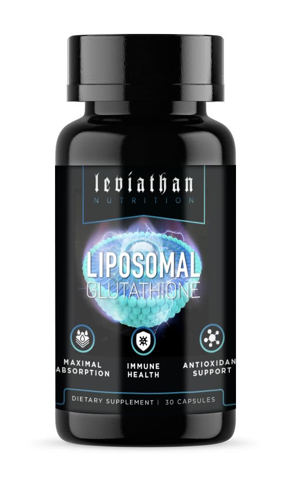 Liposomal glutathione antioxidant capsules