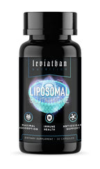 Liposomal glutathione antioxidant capsules