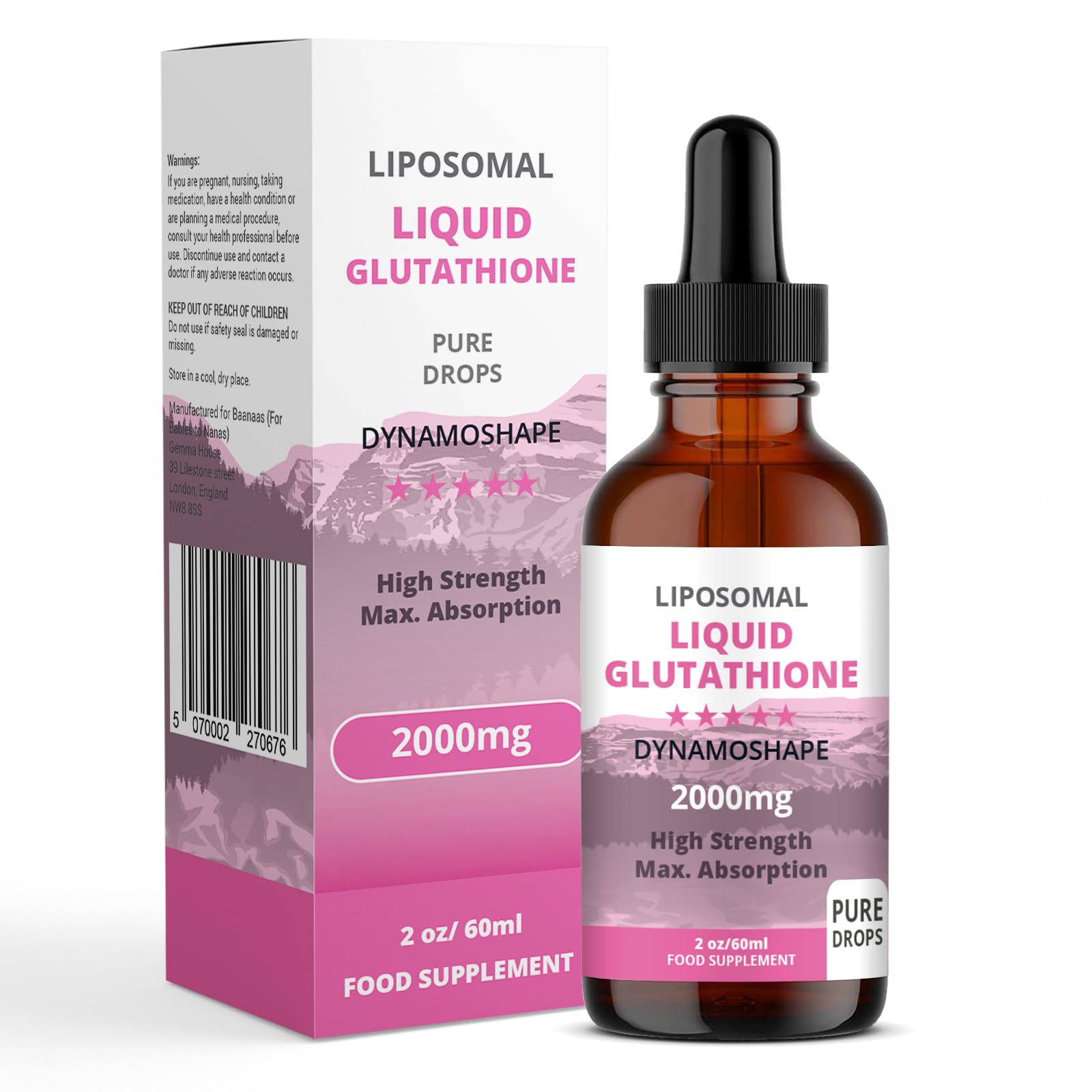 Liposomal Glutathione antioxidant liquid