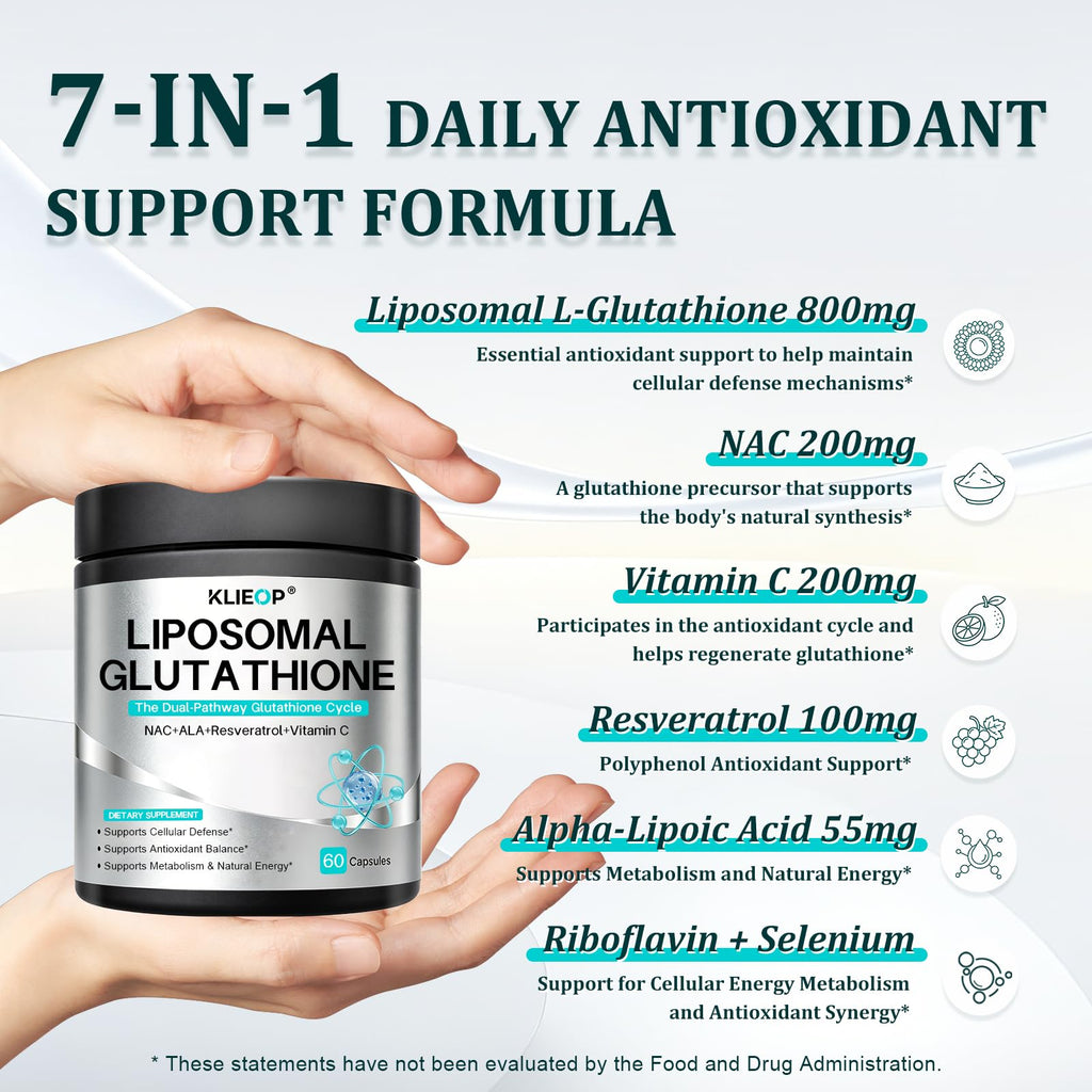 Liposomal Glutathione for detoxification