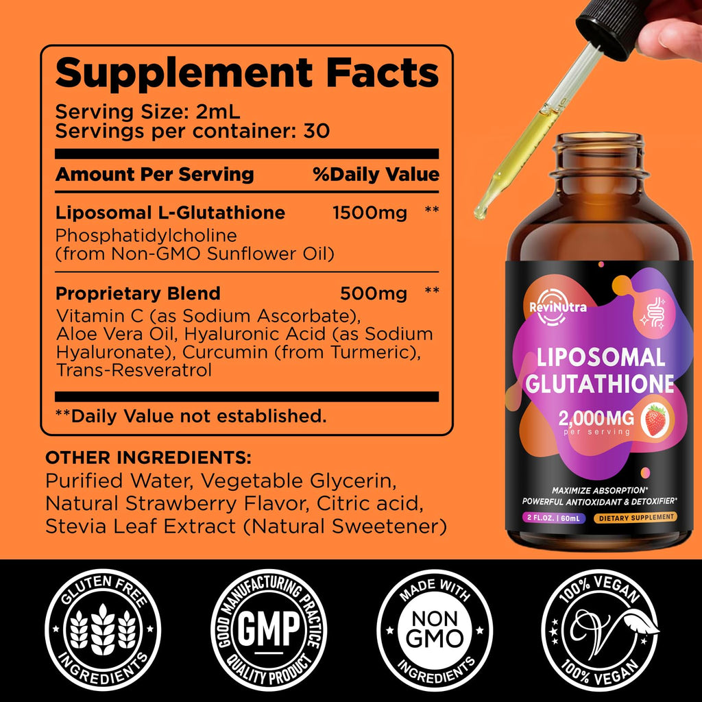 liposomal glutathione for energy boost