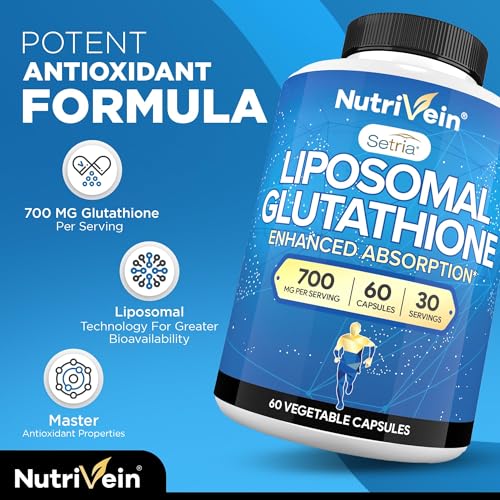 Liposomal glutathione for enhanced absorption