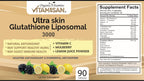 Liposomal glutathione for liver health