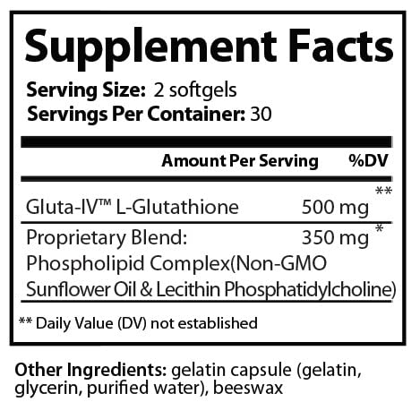 Liposomal glutathione for seniors' wellness