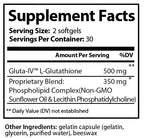 Liposomal glutathione for seniors' wellness