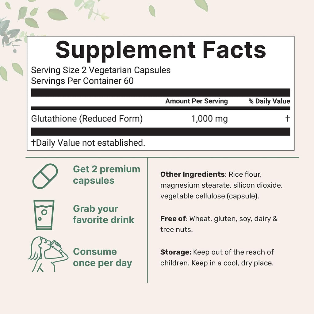 liposomal glutathione for skin health