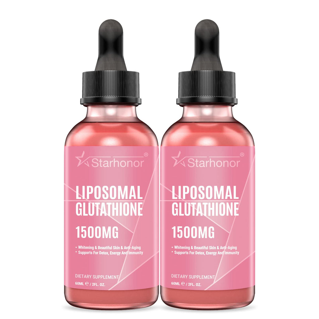 Liposomal glutathione liquid detox support