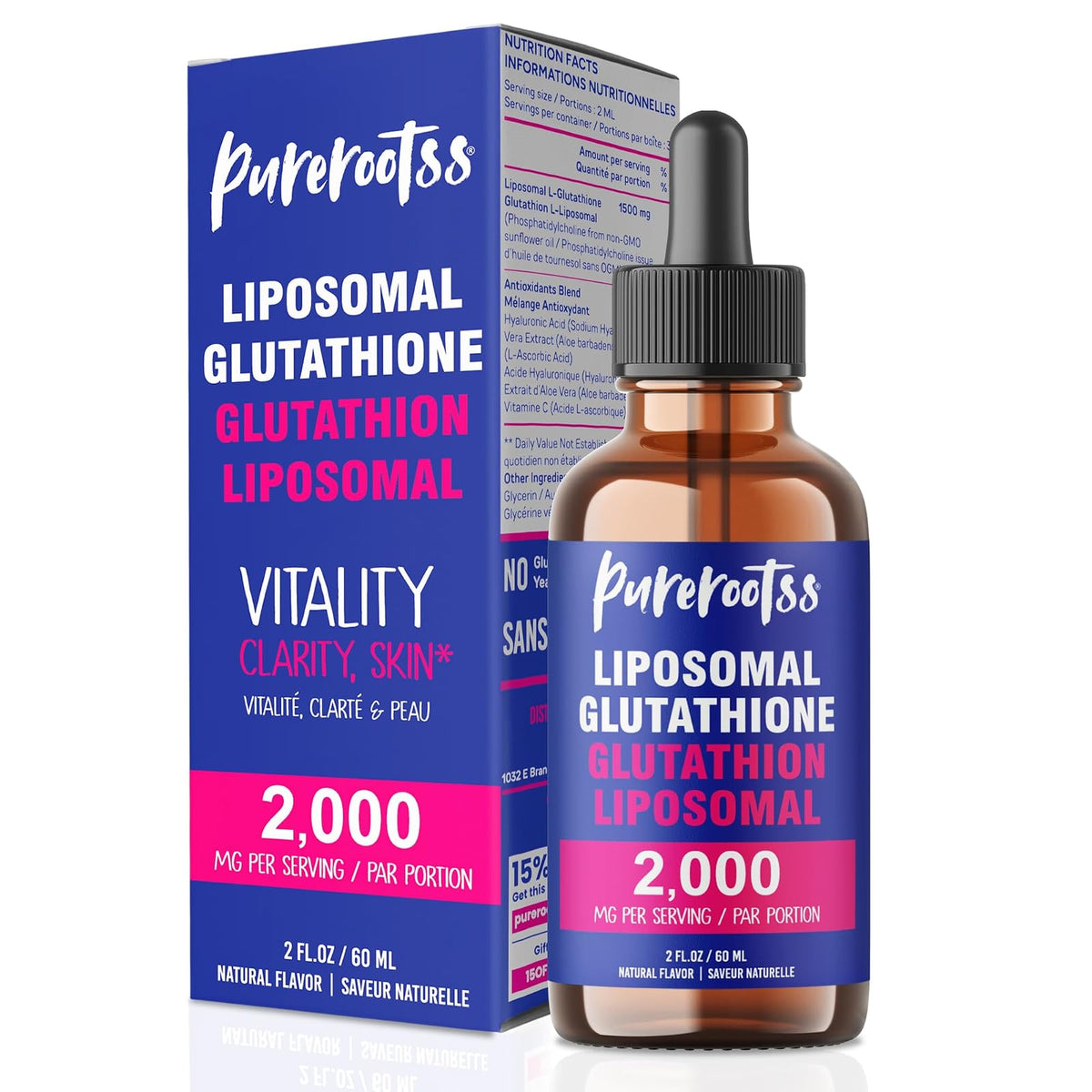 liposomal glutathione liquid supplement