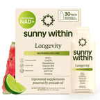 Liposomal glutathione multivitamins for energy
