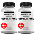 Liposomal glutathione softgels for immunity