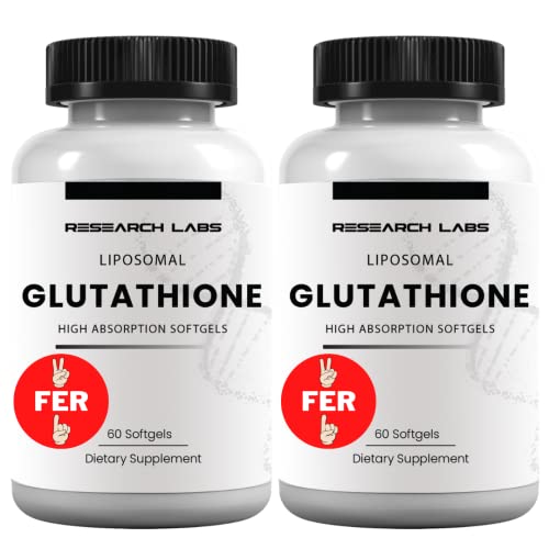 Liposomal glutathione softgels for immunity