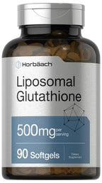Liposomal glutathione softgels for wellness