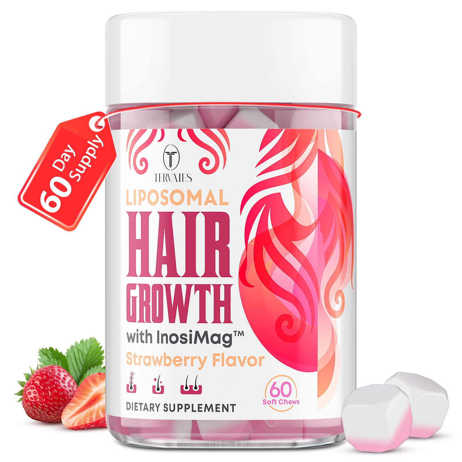 Liposomal hair growth vitamins