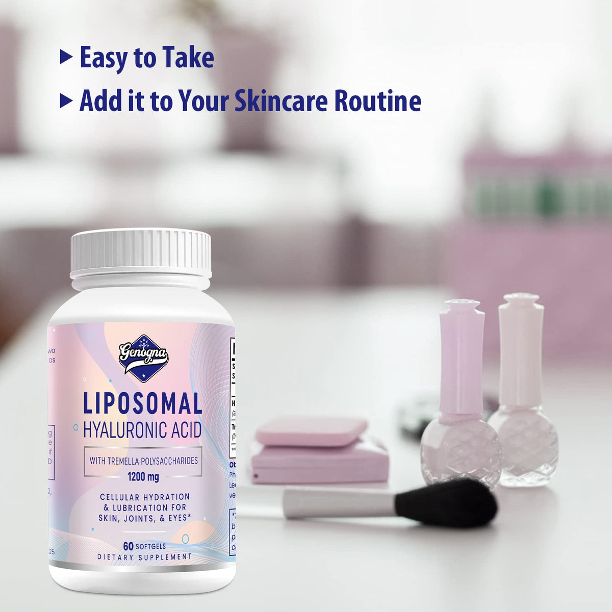 Liposomal hyaluronic acid beauty boost