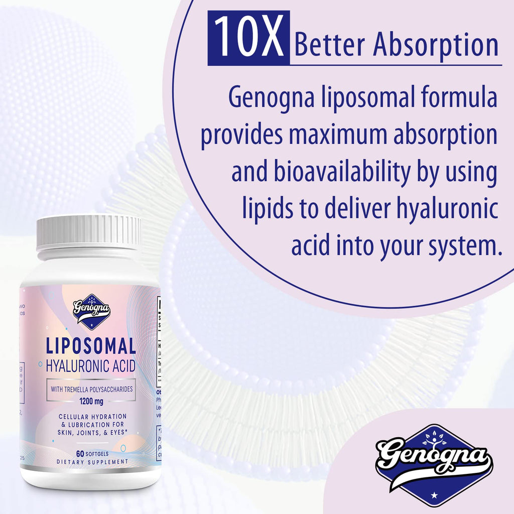 Liposomal Hyaluronic Acid for dry skin relief