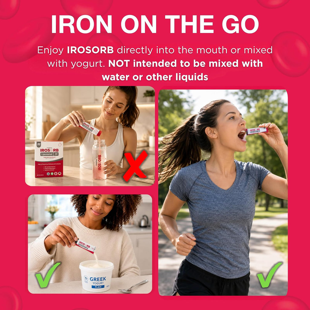 Liposomal iron for better absorption