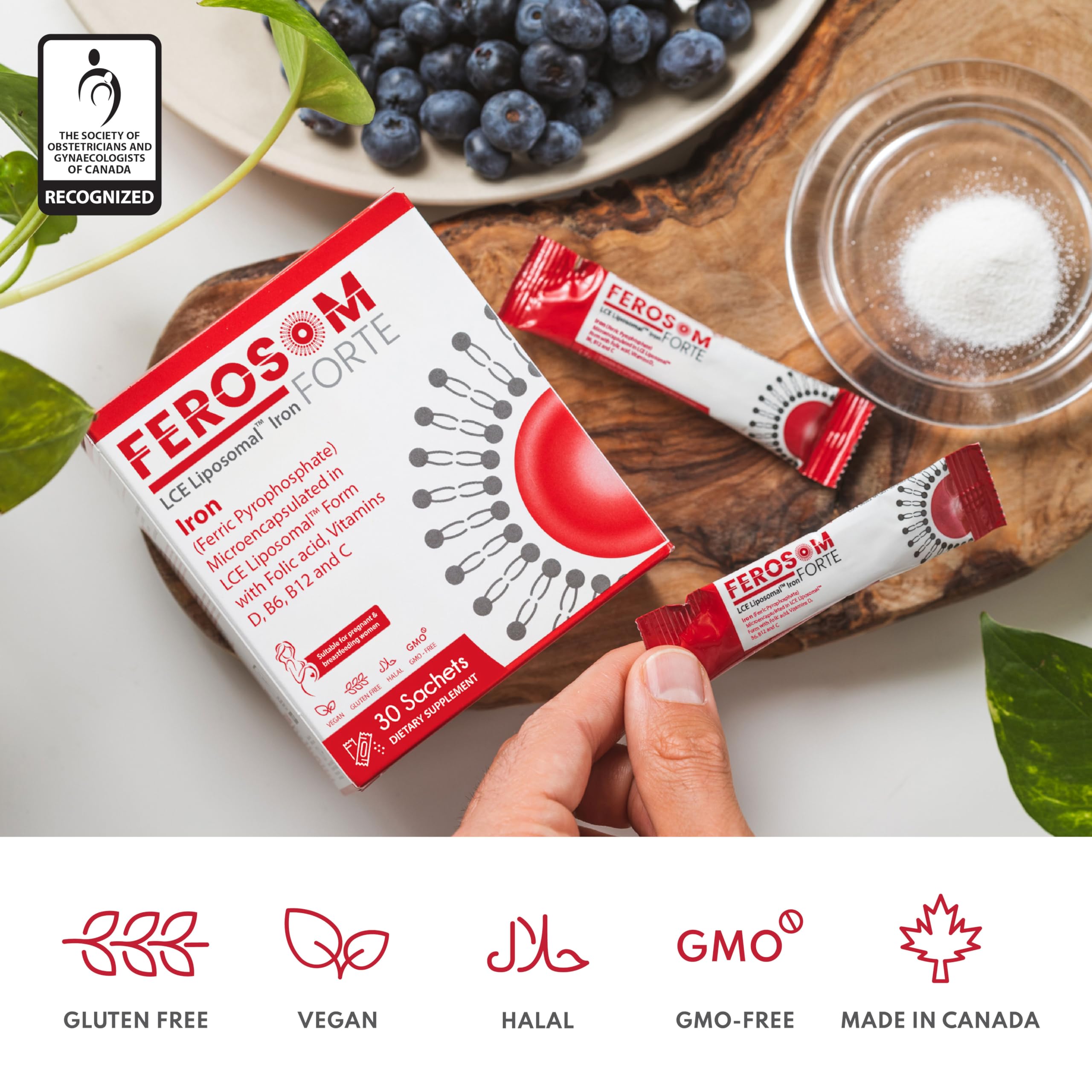 Liposomal iron for better absorption