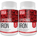 Liposomal iron supplement for energy