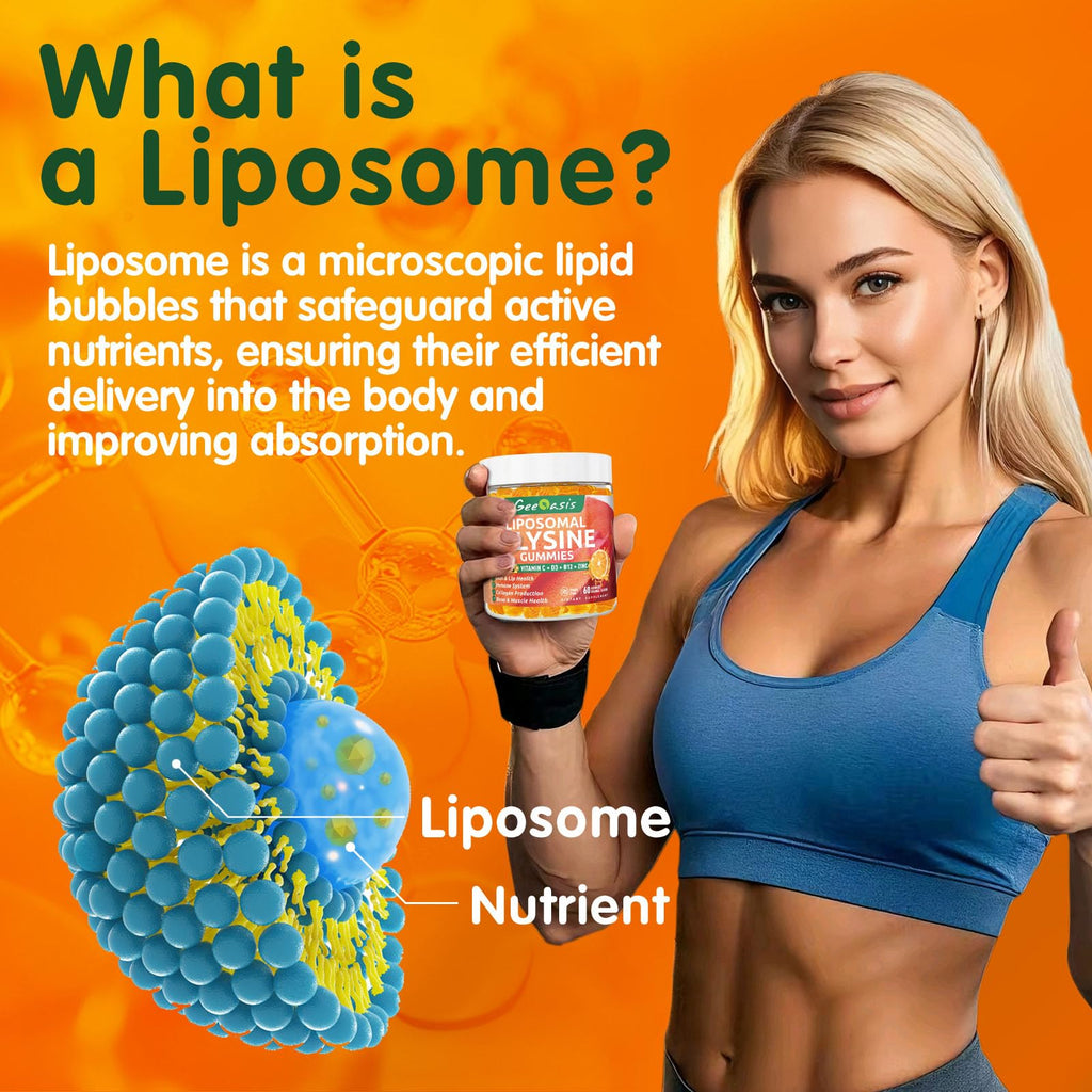 Liposomal L-Lysine for better absorption