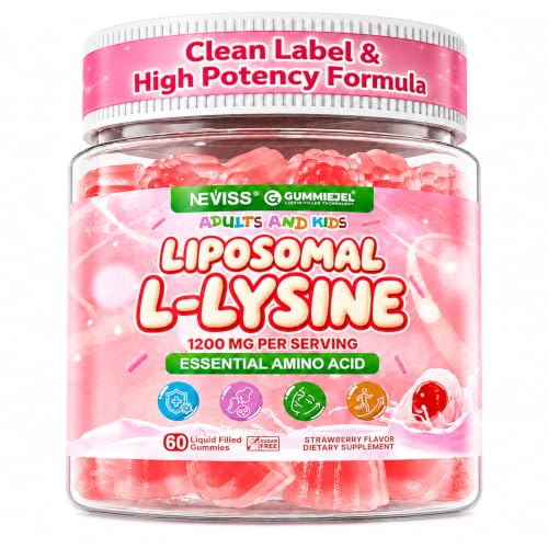 Liposomal L-Lysine gummies for immunity