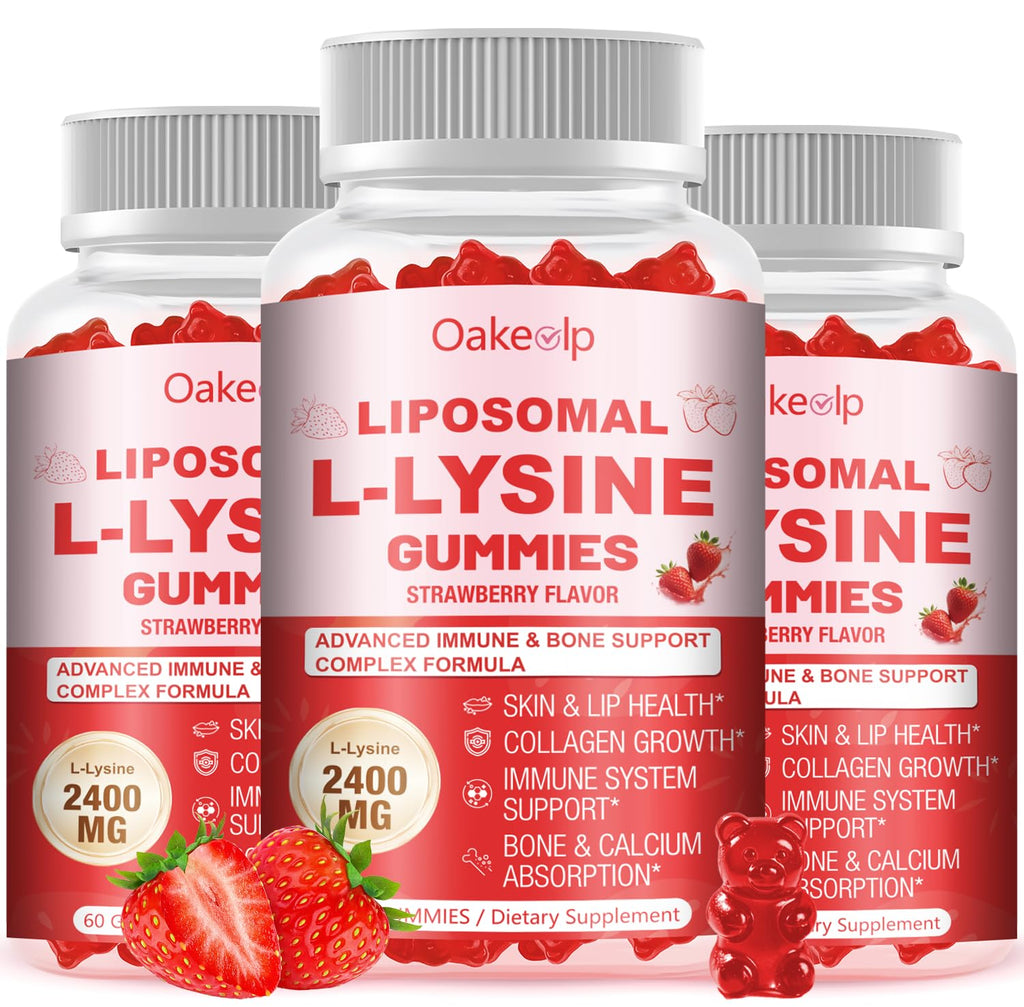 Liposomal L-Lysine gummies for immunity