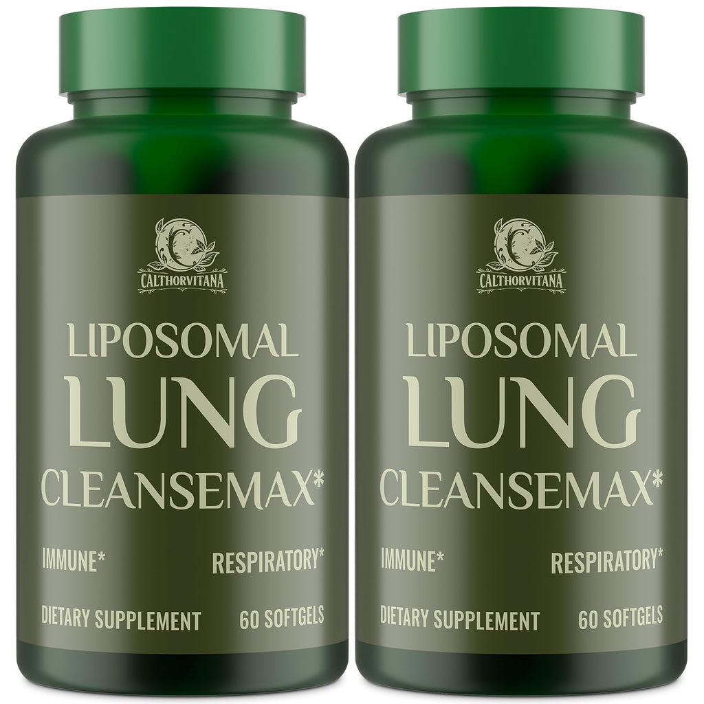 Liposomal lung cleanse capsules