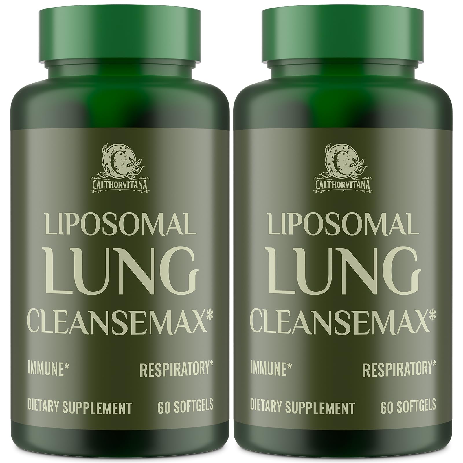 Liposomal lung cleanse capsules