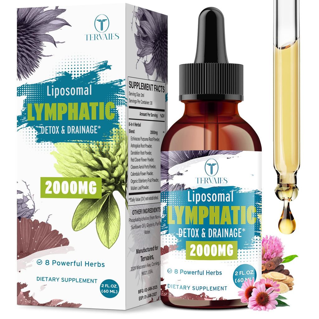 Liposomal lymphatic detox drops benefits
