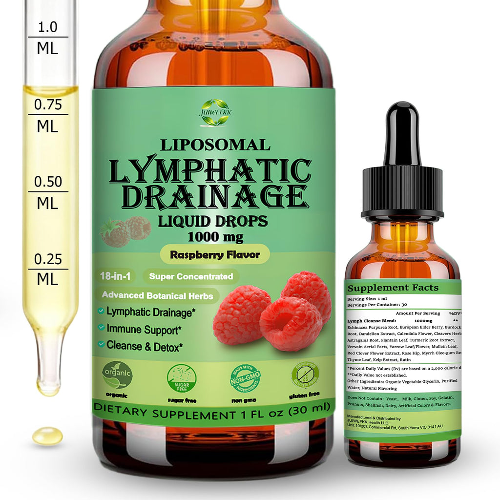 Liposomal lymphatic drainage drops benefits