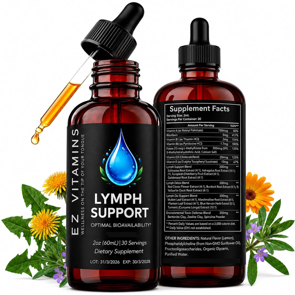 Liposomal lymphatic drainage drops benefits