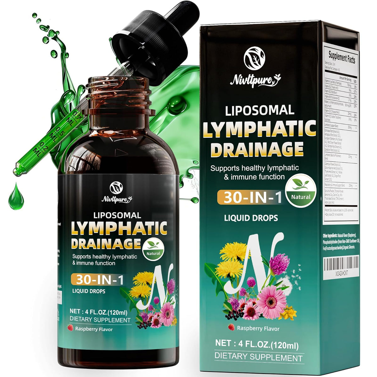 Liposomal lymphatic drainage drops benefits