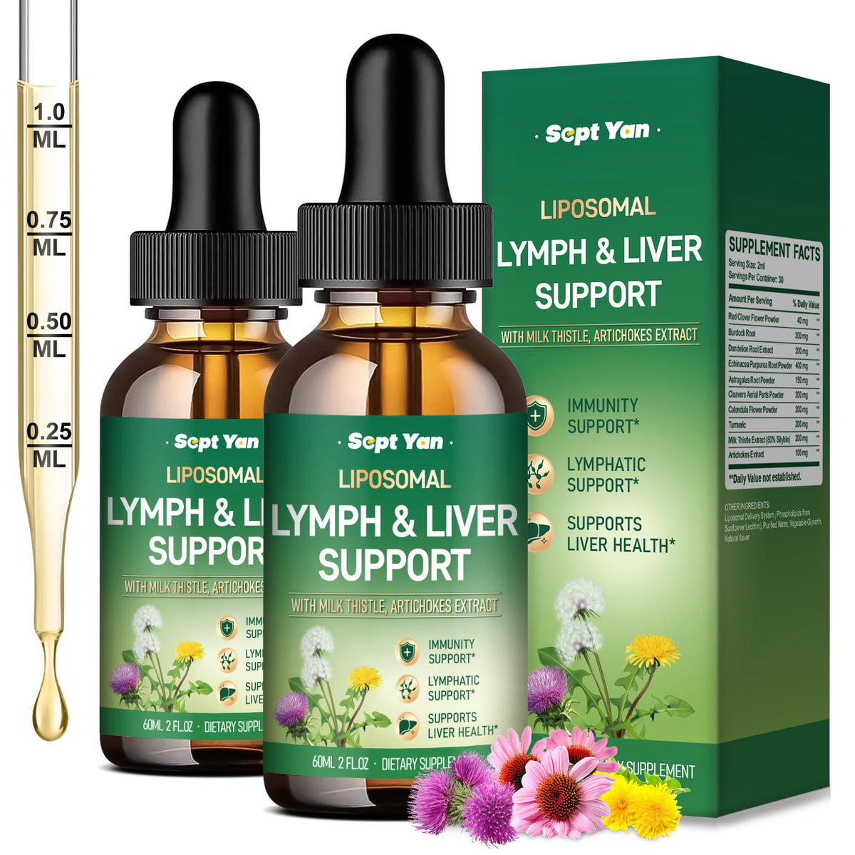 Liposomal lymphatic drainage drops benefits