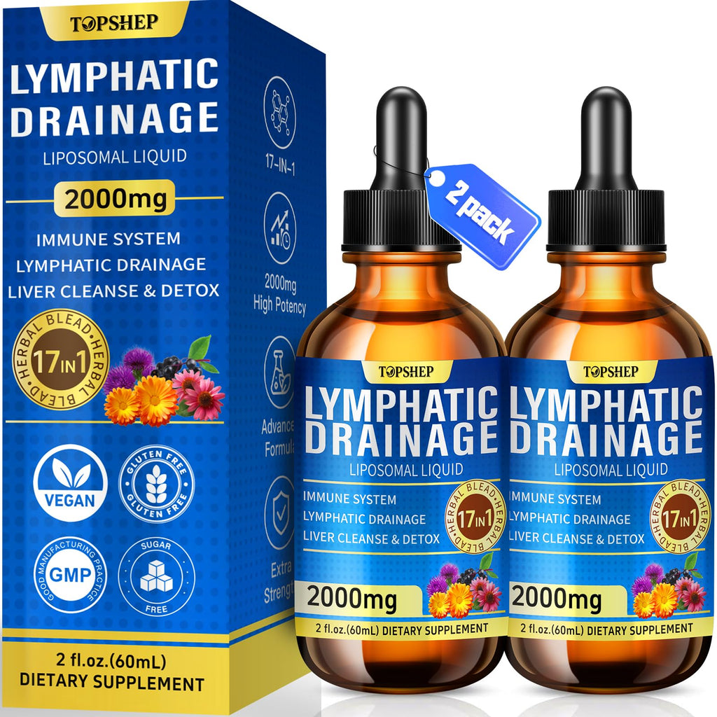 Liposomal lymphatic drainage drops benefits