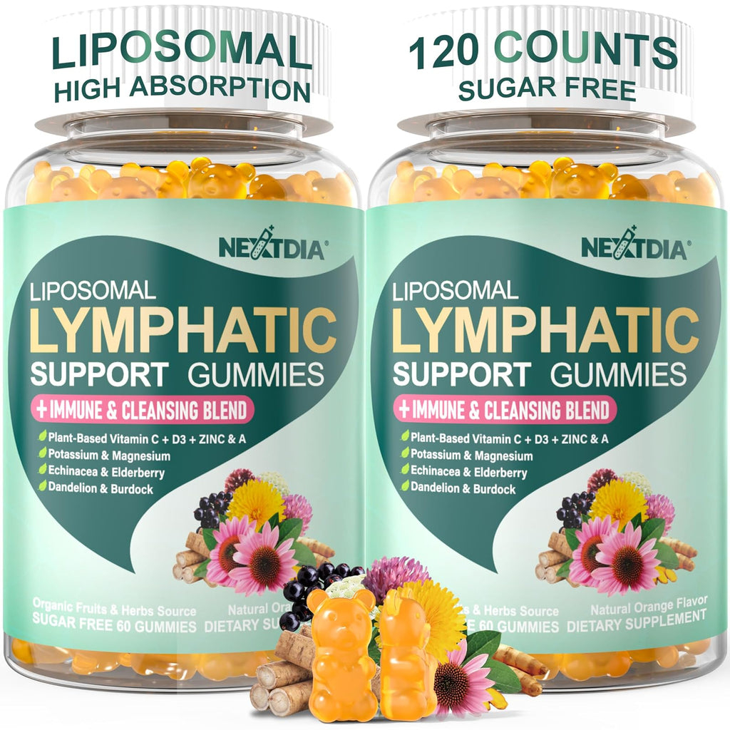 Liposomal lymphatic drainage gummies benefits