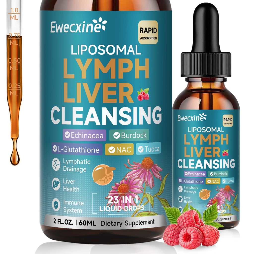 Liposomal lymphatic drainage supplement