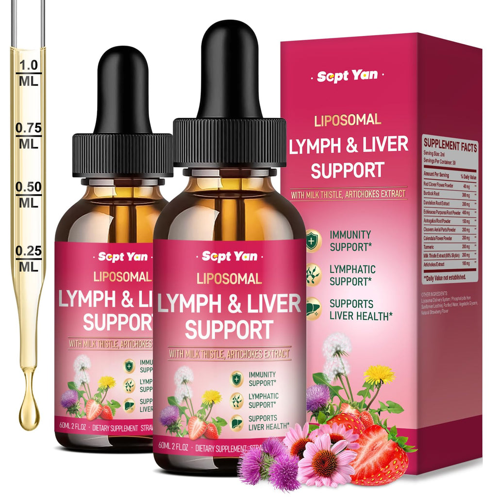 Liposomal lymphatic support drops benefits
