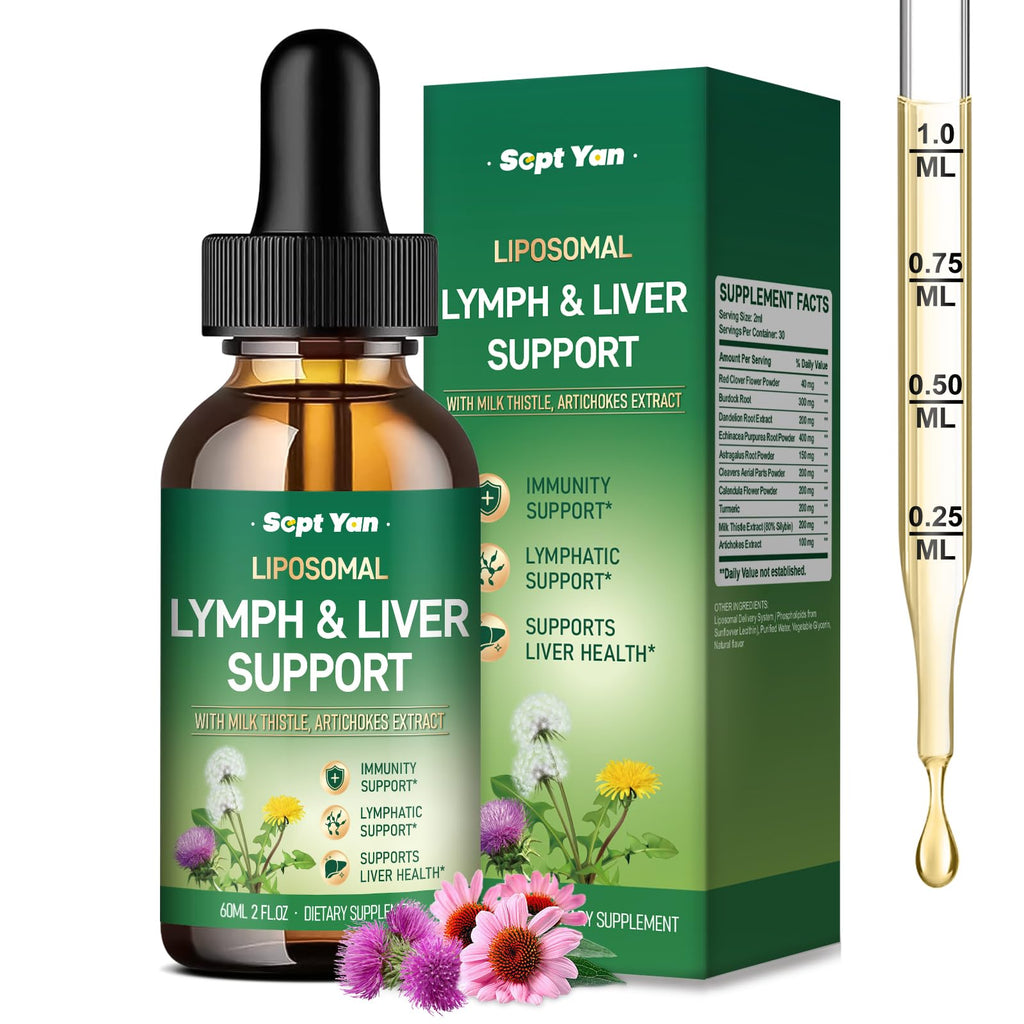 Liposomal lymphatic support drops