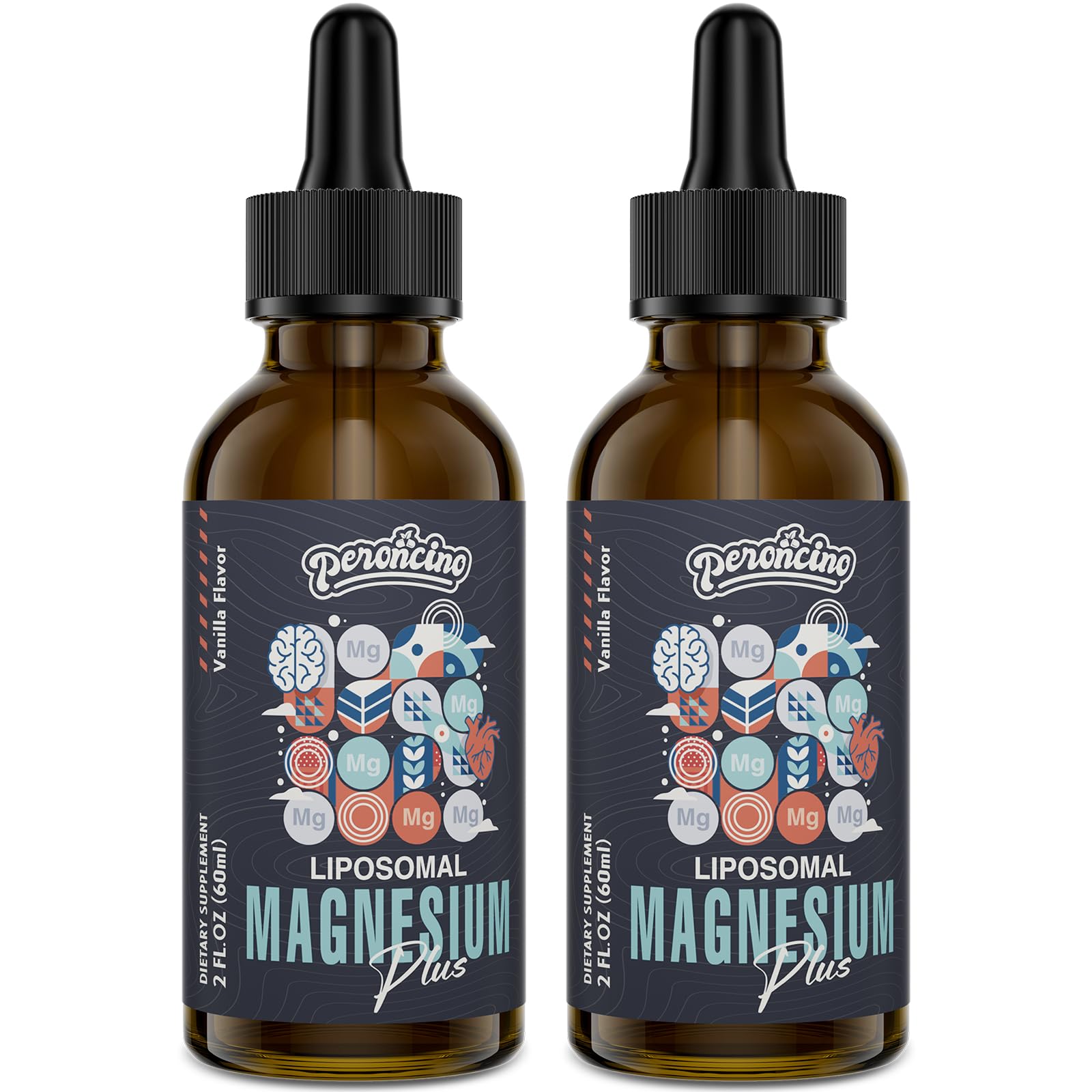 Liposomal magnesium citrate drops for stress relief