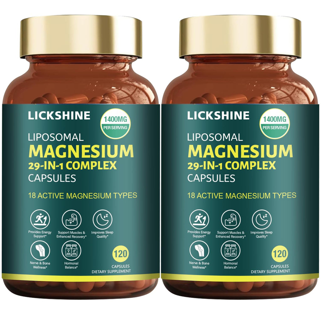 Liposomal magnesium complex capsules